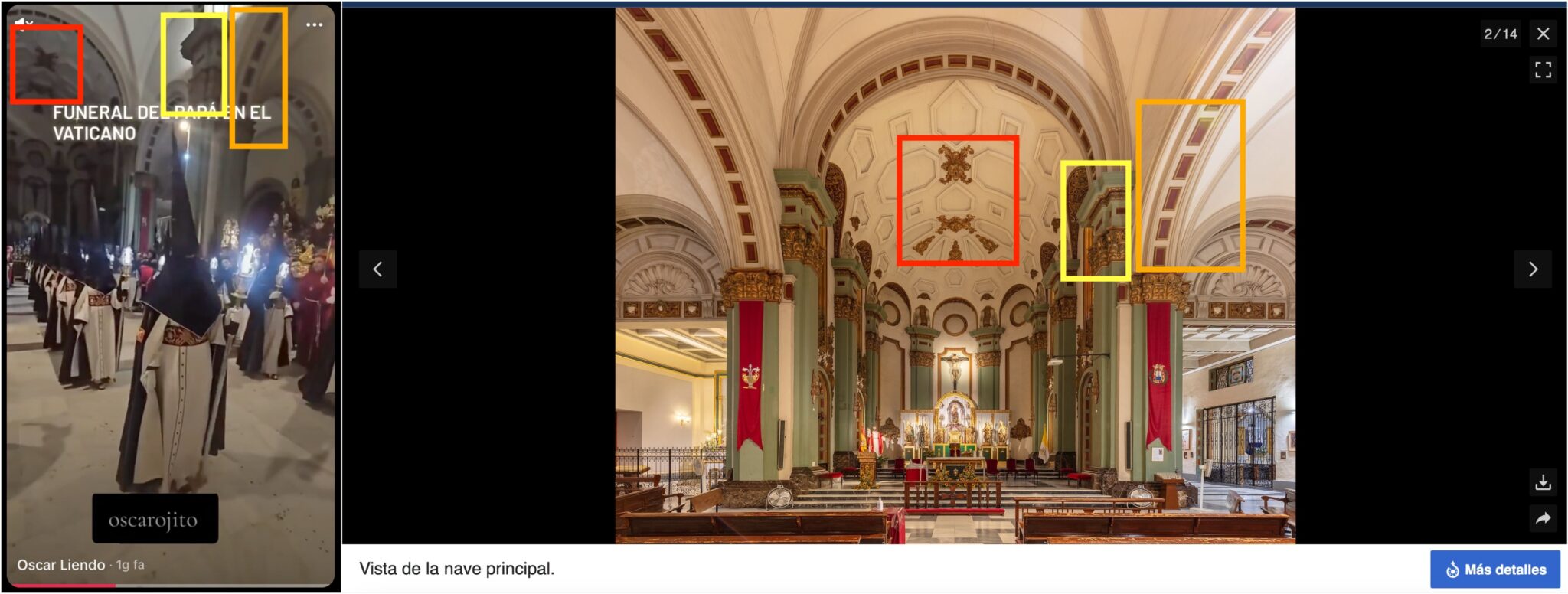 A video of an Easter procession in Spain was falsely shared as a ...