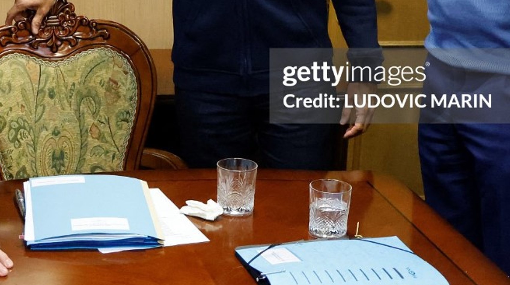 Macron did NOT attempt to hide a cocaine bag while traveling by train ...